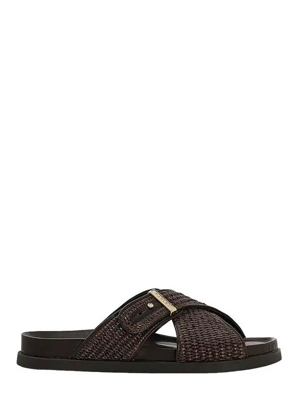 Varley Esla Slide Sandals - Ebony