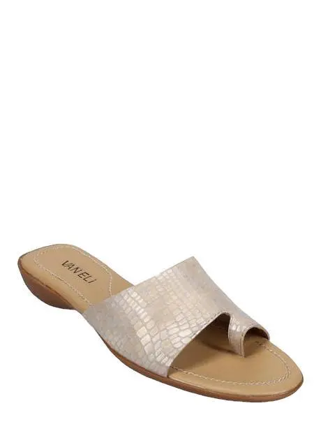 Vaneli Tallis Slide Sandal - Champagne