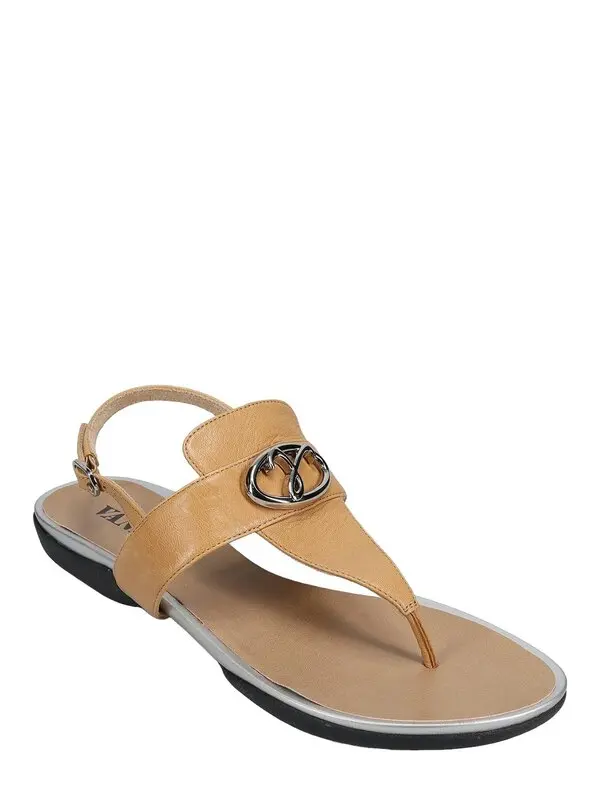 Vaneli Walkie Slingback Sandal - Tan