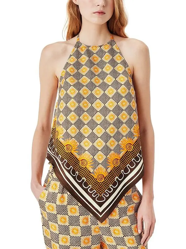 Tresse Talenta Silk Top - Orange