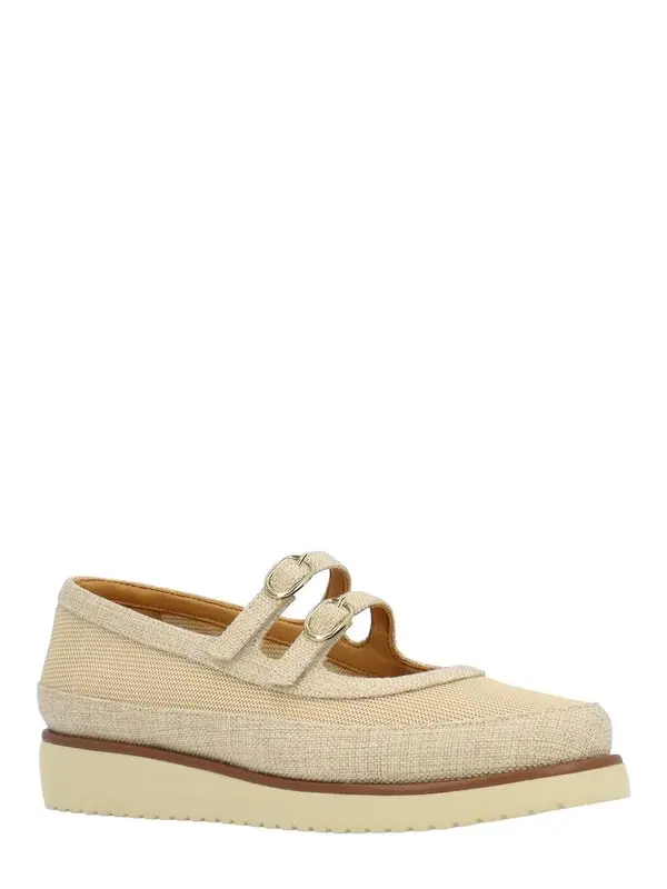 L'AMOUR DES PIEDS Zalika Mary Jane Wedge - Natural