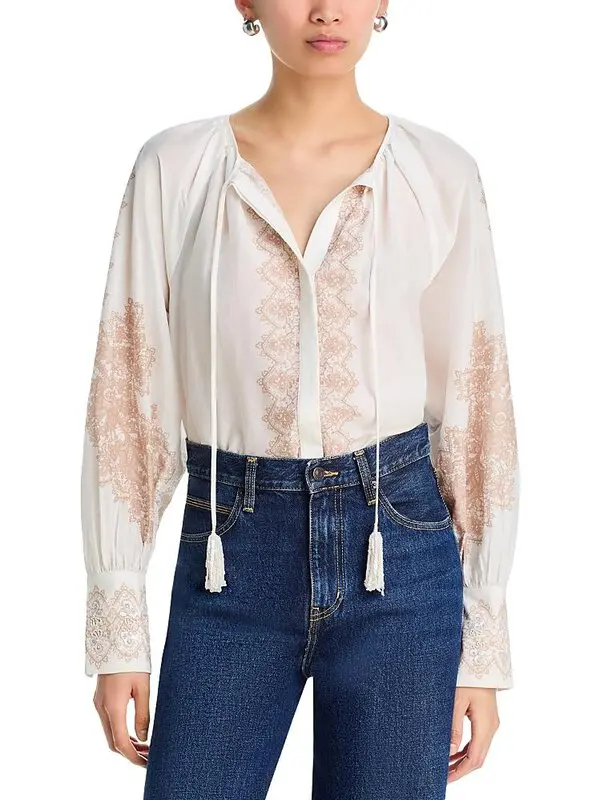 Kobi Halperin Hope Blouse - Ivory