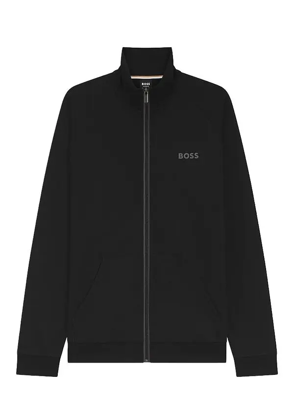BOSS Authentic Heat Seal Logo Jacket - Dark Blue