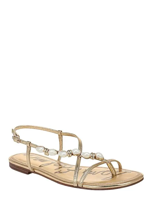 Sam Edelman Calla 2 Sandals - Amber Gold