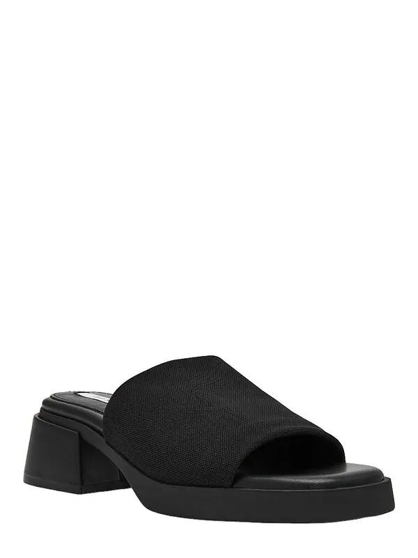 Steve Madden Lucee Platform Sandals - Black