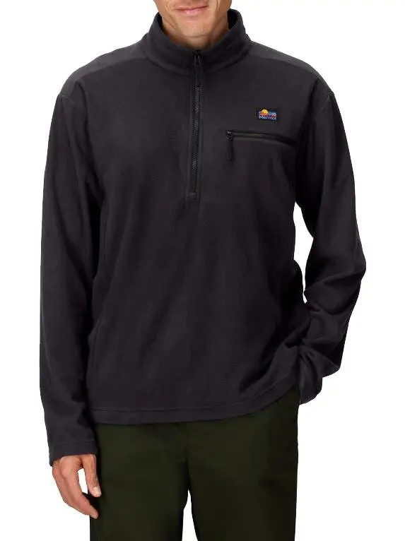 MARMOT Upward Half Zip Fleece Pullover - Black