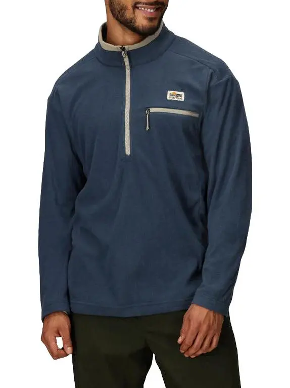 MARMOT Upward Half Zip Fleece Pullover - Thunderhead