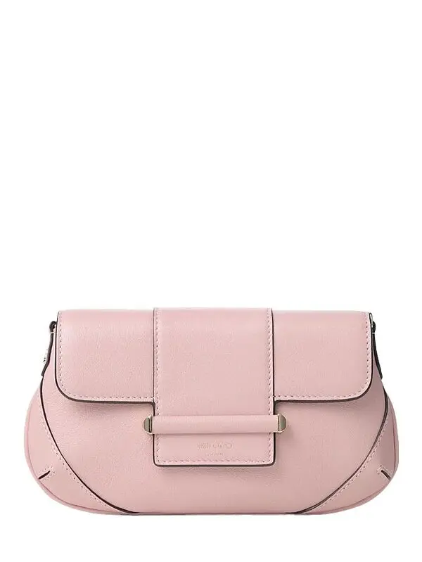 JIMMY CHOO Leather Shoulder Bag - Rose
