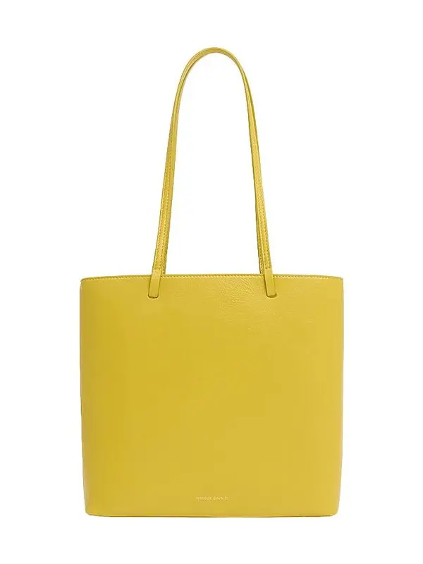 MANSUR GAVRIEL Filo Leather Tote Bag - Citrus