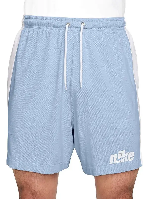 Nike Club Knit Flow Shorts - Hydrogen Blue/white