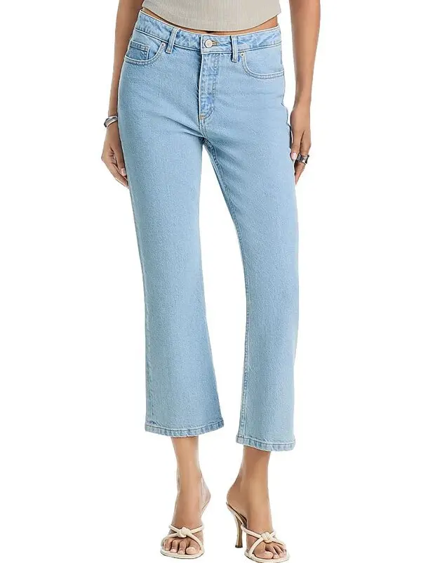 Cinq À Sept Cropped Stevie High-rise Jeans - Mist