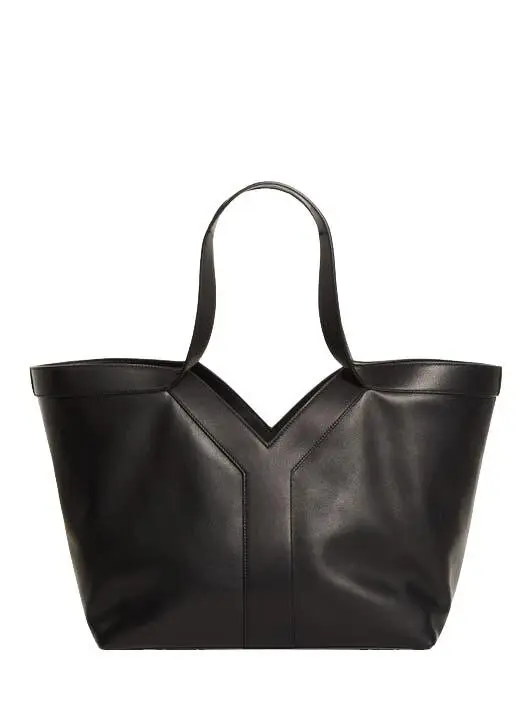 Saint Laurent Small Y Tote - Black