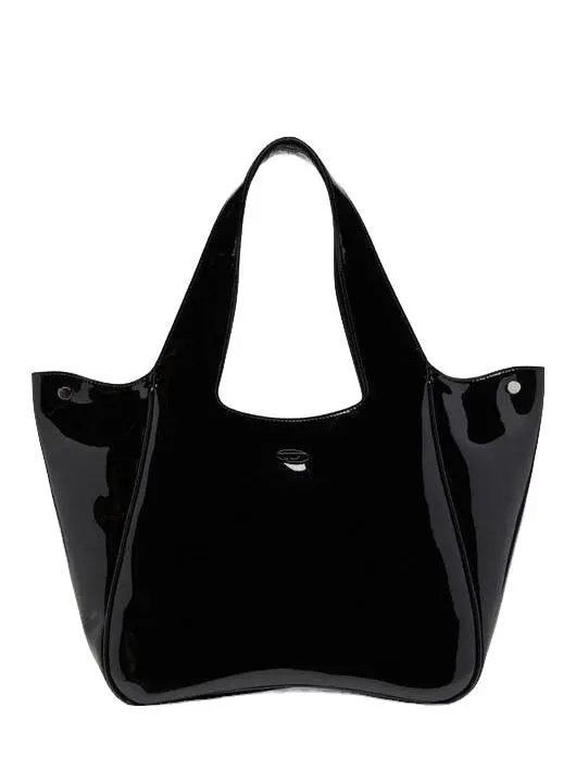 DIESEL® Play Glossy Shopper Tote - Black
