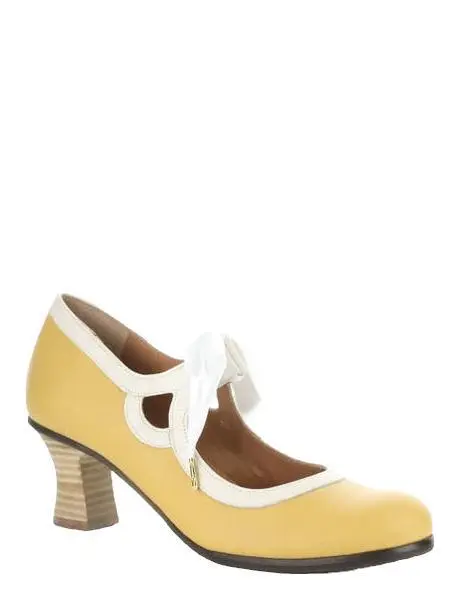 Fly London Bupy Pump - Bumble Bee Off White