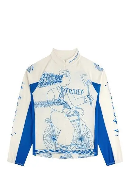Aimé Leon Dore Fassianos Half-zip Cycling Jersey - Pristine