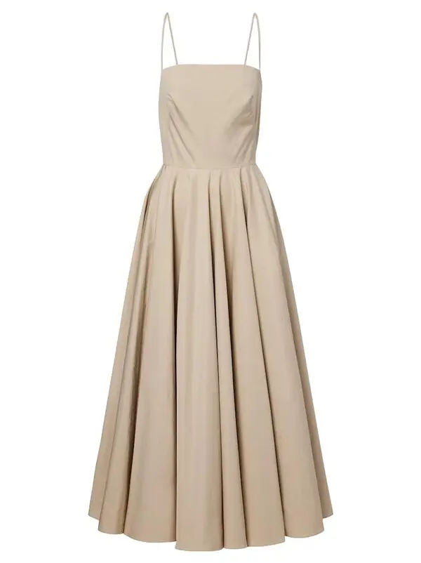 Givenchy Cotton Midi Dress - Beige