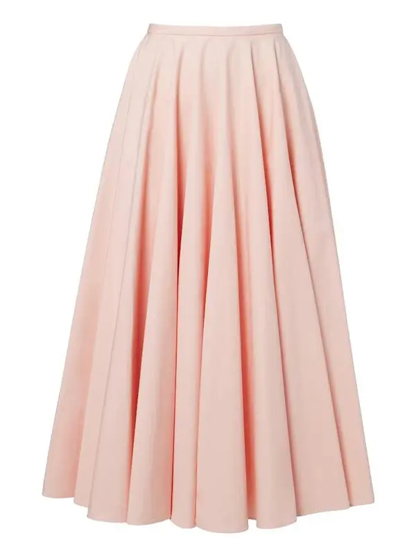 Givenchy Cotton Midi Skirt - Pink