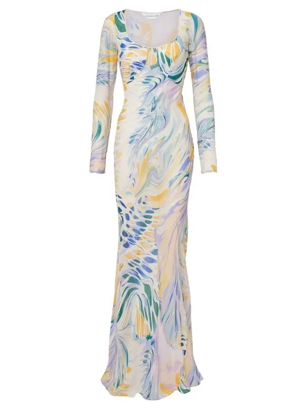 ALEXANDRA MIRO Lois Printed Maxi Dress - Multicoloured