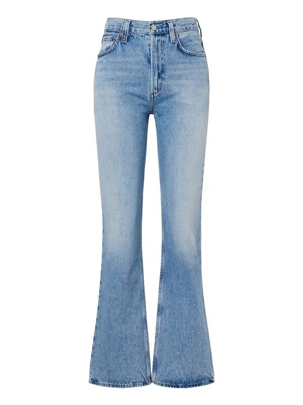 AGOLDE Leena Flared Jeans - Blue