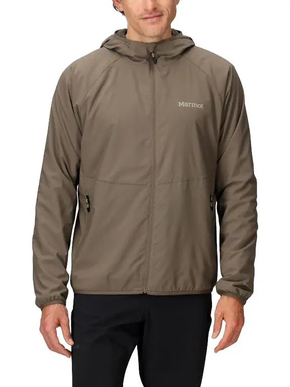 MARMOT Aerothermal Hooded Jacket - Claystone