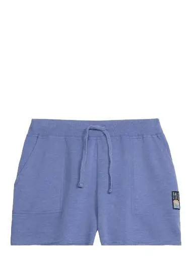 SALT LIFE Jersey Fleece Short - Indigo
