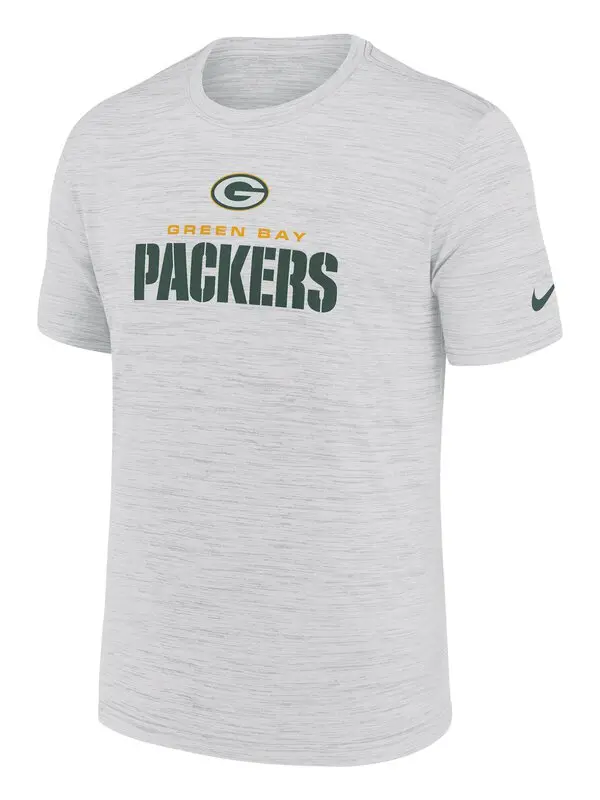Nike Green Bay Packers Velocity Dri-fit Nfl T-shirt - Grey
