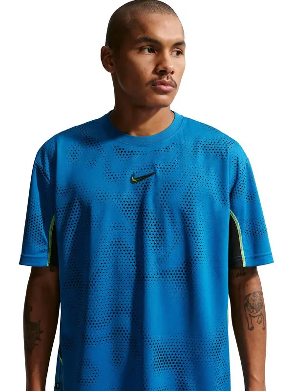 Nike Sb Ishod Short-sleeve Jersey Top - Blue
