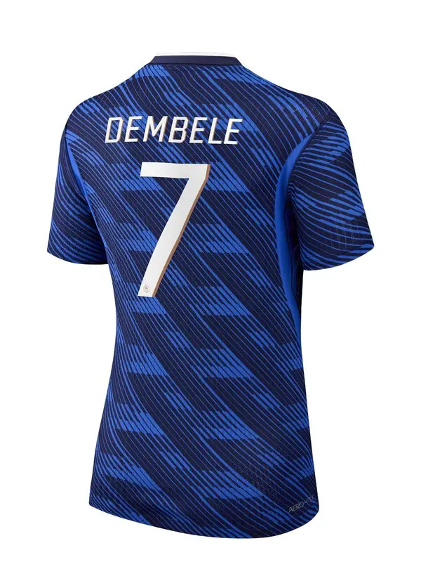 Nike Ousmane Dembélé France National Team 2026 Match Home Dri-fit Adv Soccer Jersey - Blue