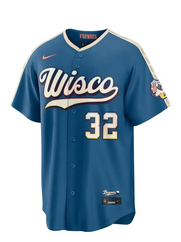 Nike Jacob Misiorowski Milwaukee Brewers City Connect Mlb Stadium Jersey - Green