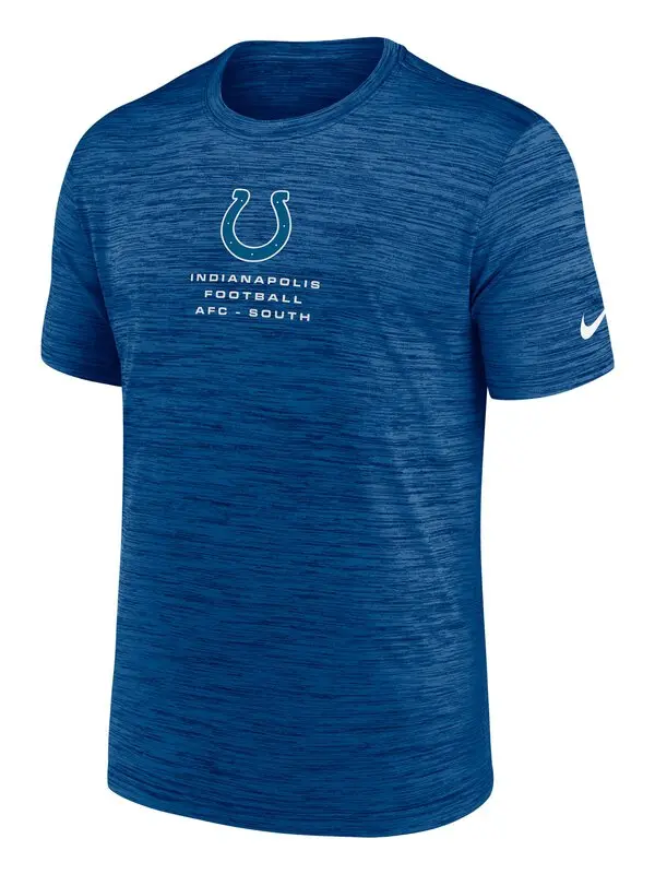 Nike Indianapolis Colts Velocity Dri-fit Nfl T-shirt - Blue