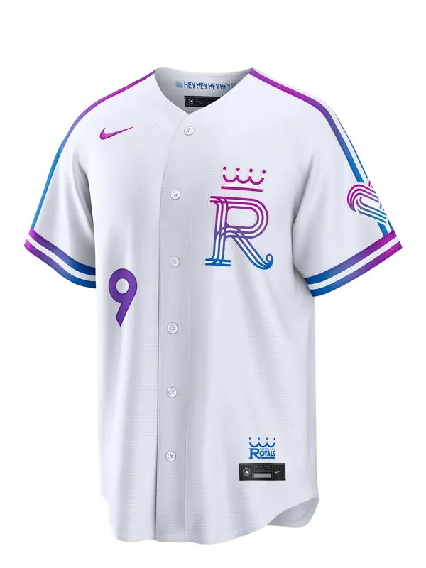 Nike Vinnie Pasquantino Kansas City Royals City Connect Mlb Stadium Jersey - White