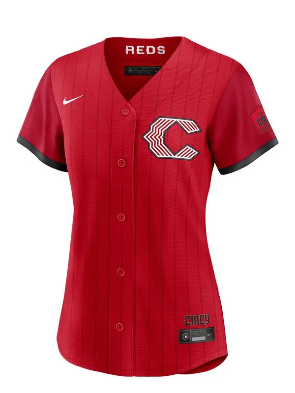 Nike Cincinnati Reds Mlb Stadium Jersey - Red