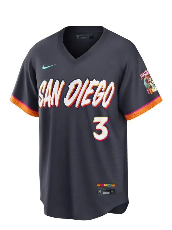 Nike Jackson Merrill San Diego Padres City Connect Mlb Stadium Jersey - Black