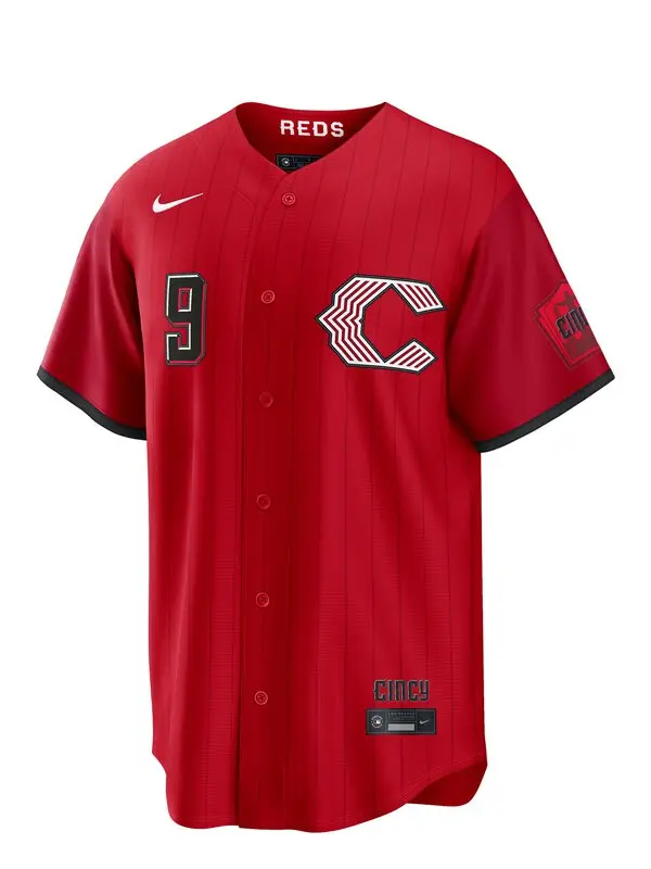 Nike Matt Mclain Cincinnati Reds City Connect Mlb Stadium Jersey - Red