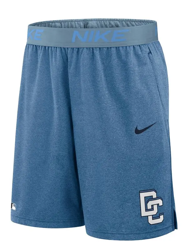 Nike Washington Nationals City Connect Dri-fit Mlb Shorts - Blue