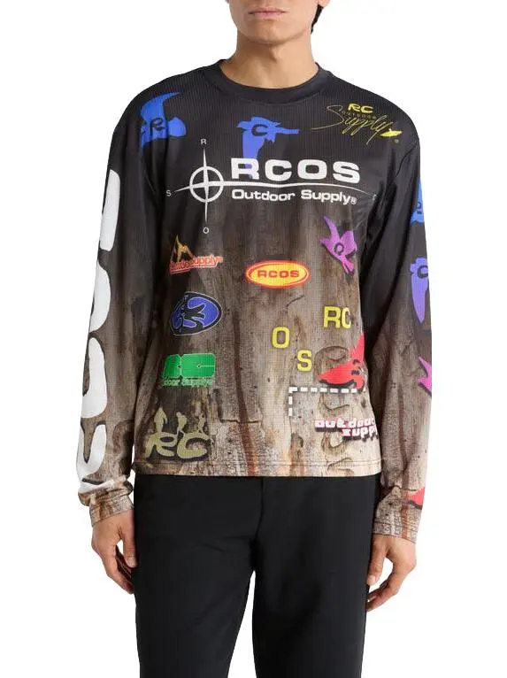 RC OUTDOOR SUPPLY Owens Long Sleeve T-shirt - Tree Bark