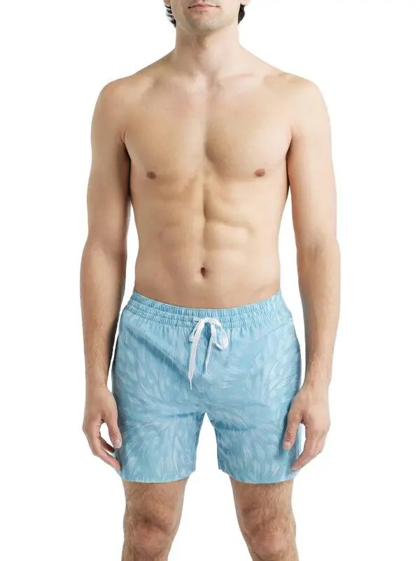 CHUBBIES 5.5-inch Swim Trunks - Turquoise/aqua