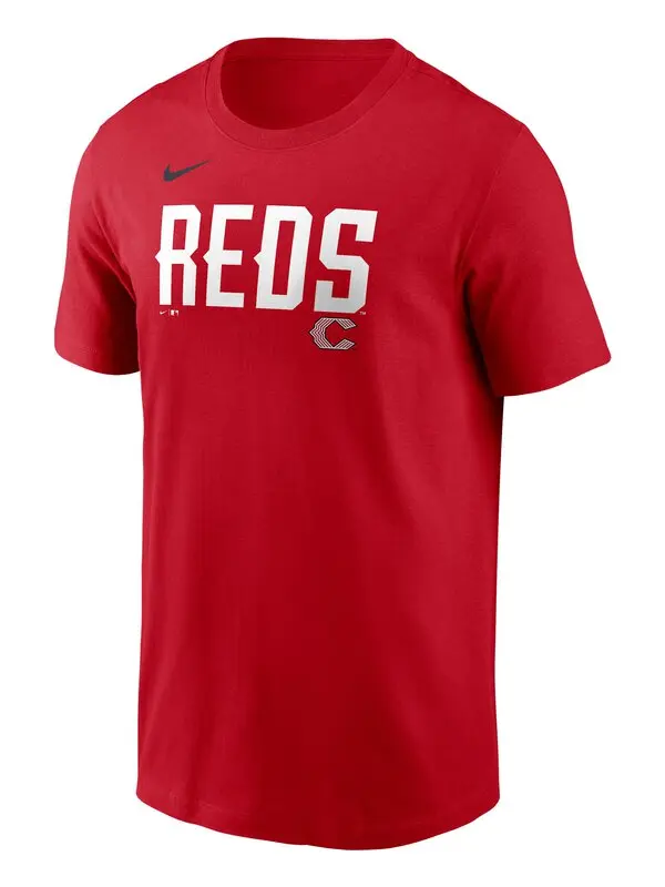 Nike Cincinnati Reds City Connect Wordmark Mlb T-shirt - Red