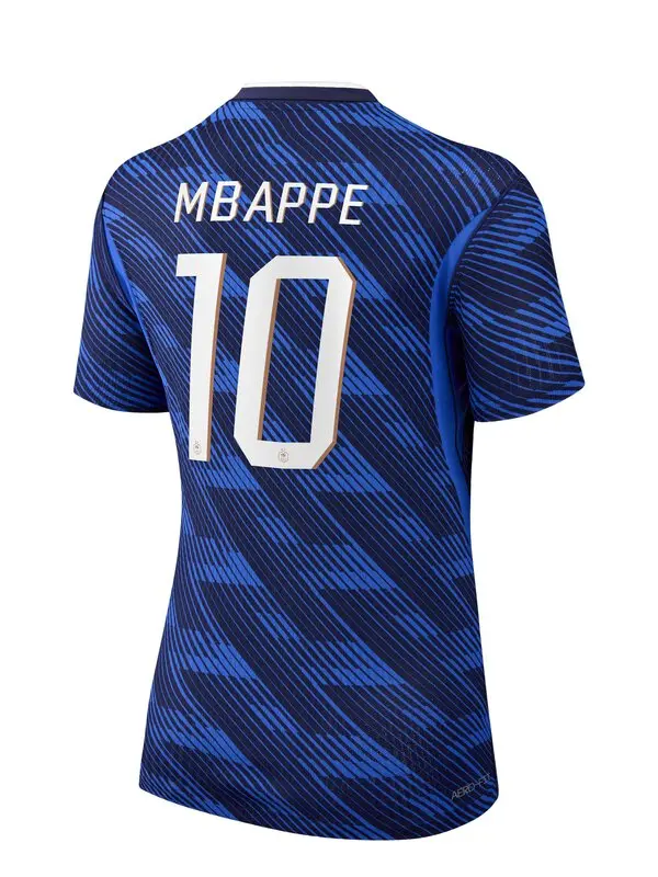 Nike Kylian Mbappã© France National Team 2026 Match Home Dri-fit Adv Soccer Jersey - Blue