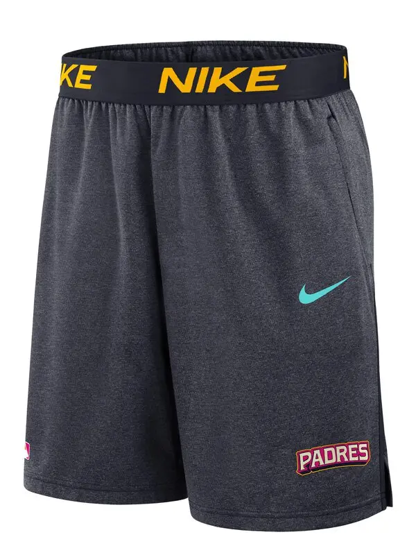 Nike San Diego Padres City Connect Dri-fit Mlb Shorts - Black