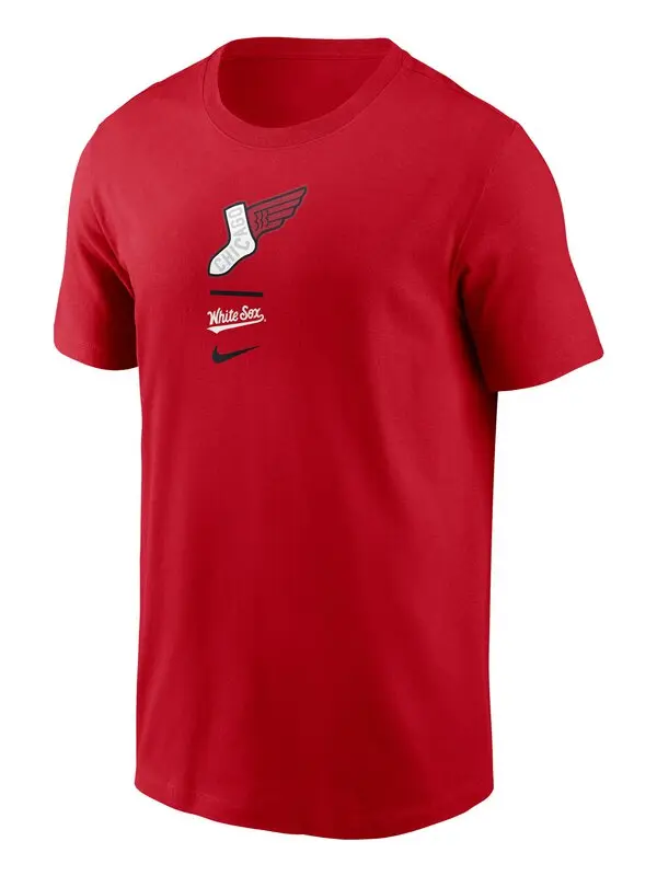Nike Chicago White Sox City Connect 2-hit Mlb T-shirt - Red