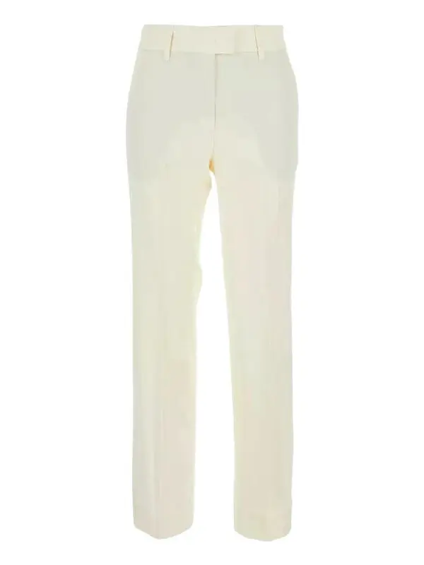 GRIFONI Pressed-crease Trousers - Neutrals