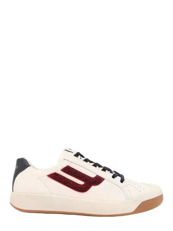 Bally Tennis Collection Sneakers With Logo Detail - Neutrals