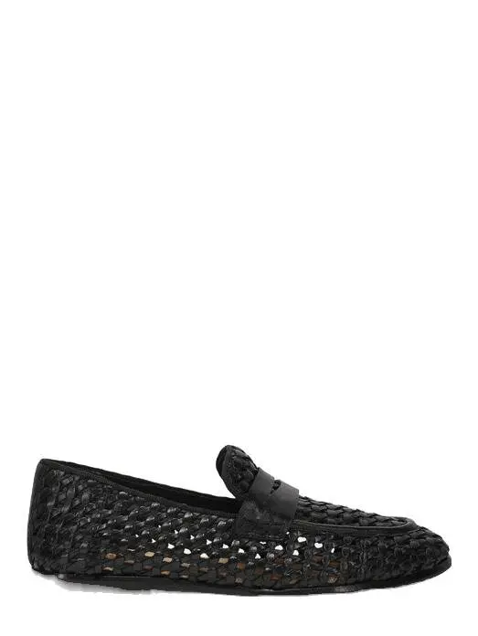 THE FRYE COMPANY Faith Woven Loafer - Black