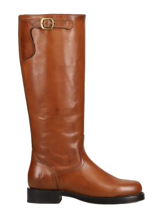 THE FRYE COMPANY Campus Low Heel Riding Boots - Denim