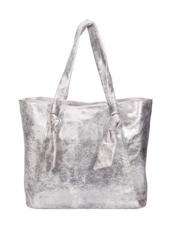 THE FRYE COMPANY Nora Knotted Tote - Metallic