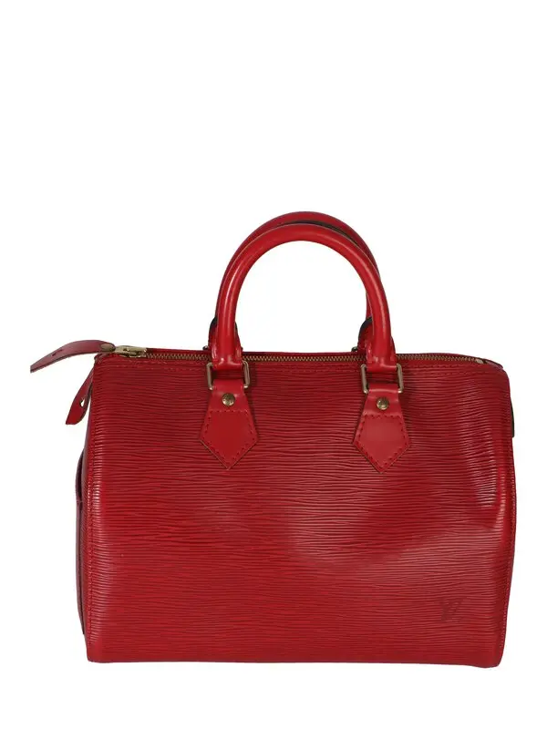 LOUIS VUITTON Epi Speedy 25 - Red