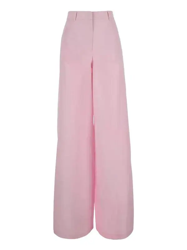MSGM Wide-leg Trousers - Pink