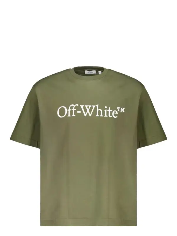 Off-White Logo-print T-shirt - Green