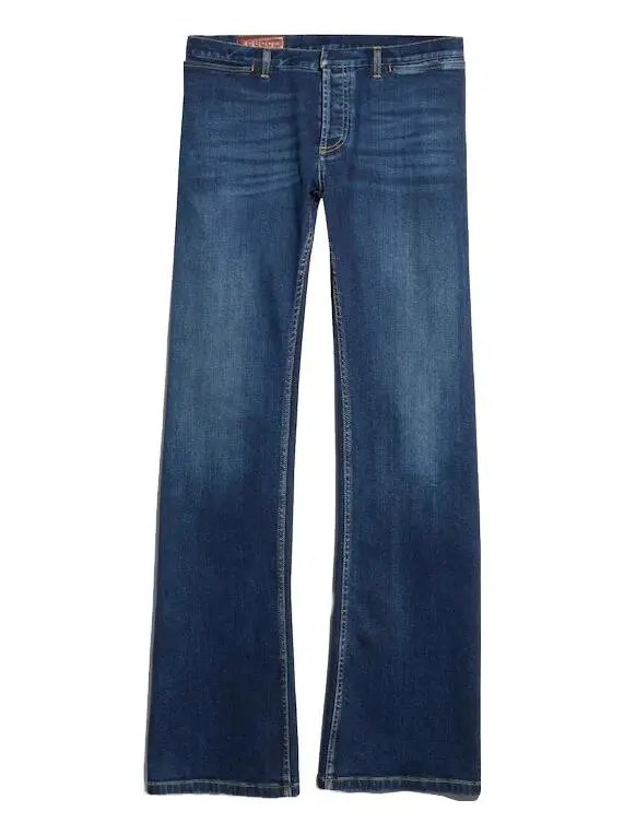 Gucci Stretch Cotton Denim Pants - Blue